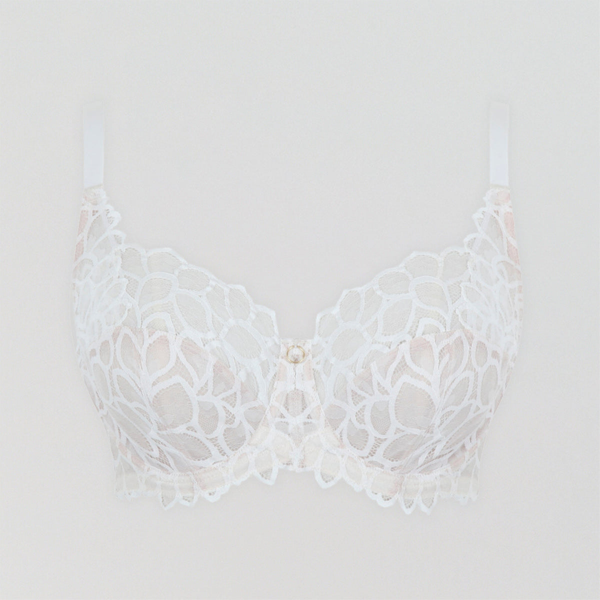Abstract petal lace full cup [Ivory] – The Pantry Underwear