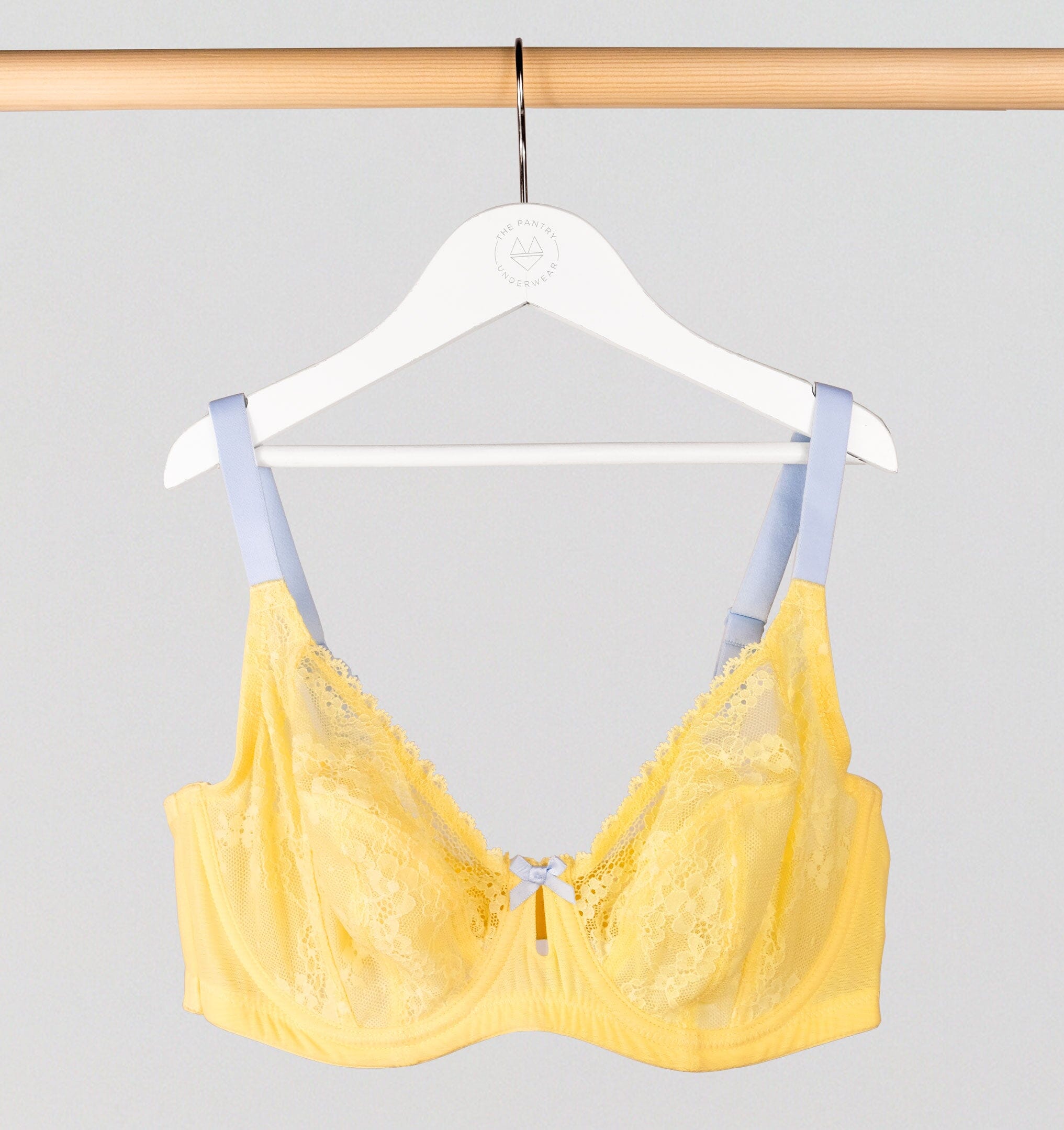 D+ ditsy lace plunge [Meadow] – The Pantry Underwear