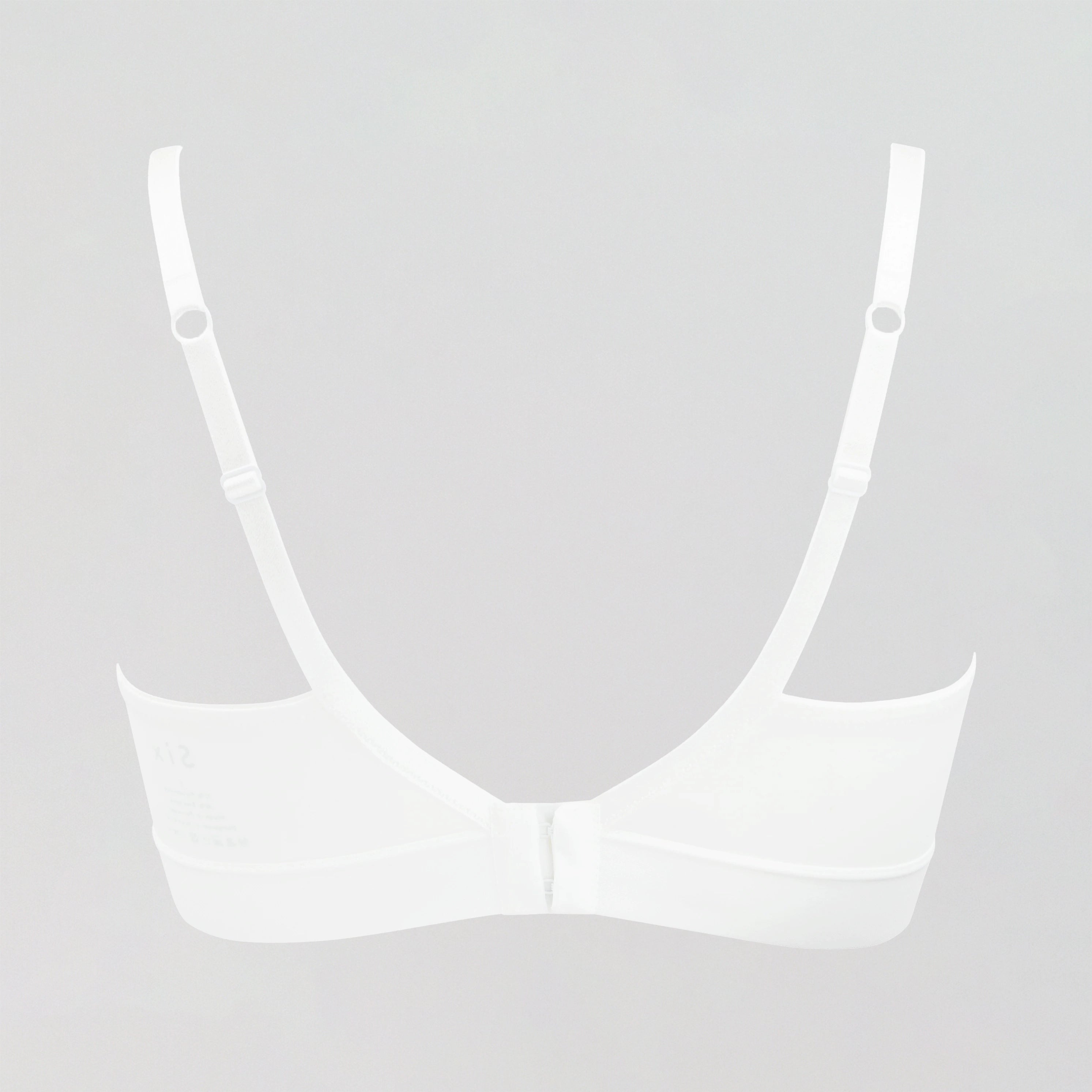 Microfibre lace trim nursing bra [White] – The Pantry Underwear